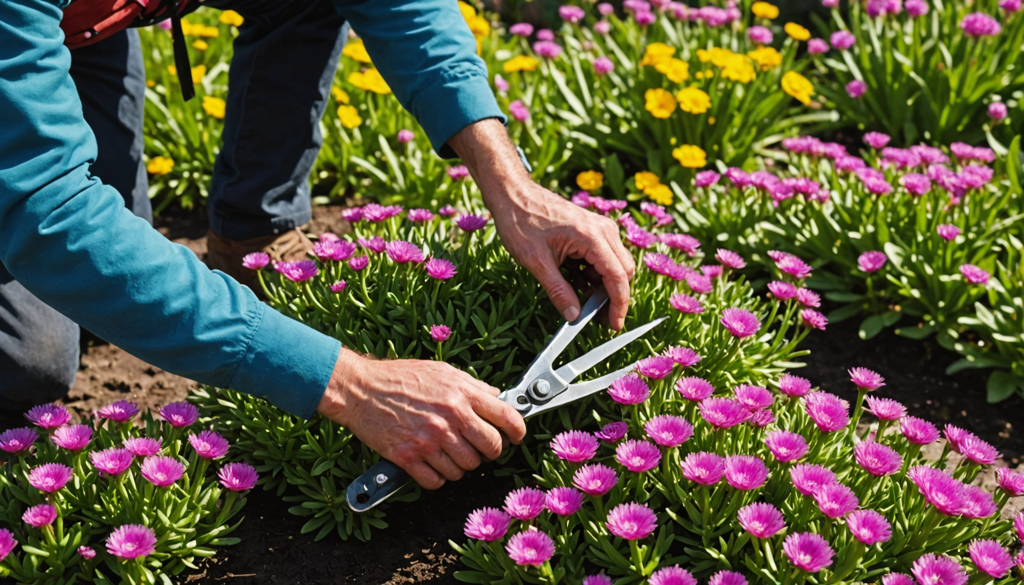 Mittagsblume Berwintern Und Schneiden